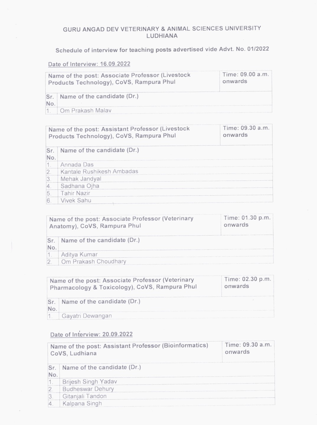 GADVASU - Guru Angad Dev Veterinary And Animal Sciences University